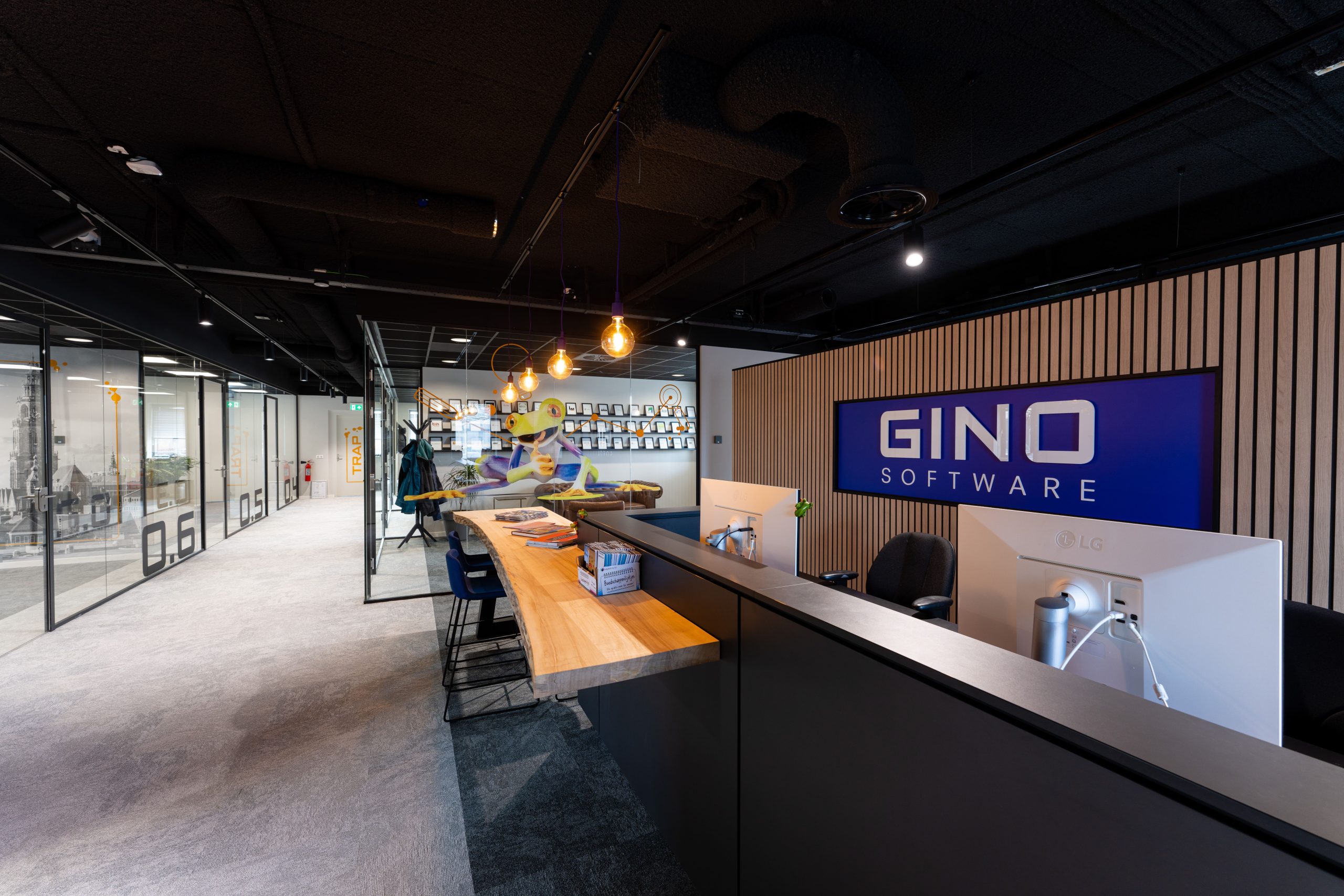 Referentie Gino Software Groningen - E, AV & IT installaties - BB Systems